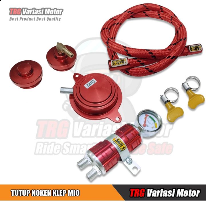 Tutup Klep Mio Racing CNC Tutup Timing Mio Sporty Set Tabung Hawa ...