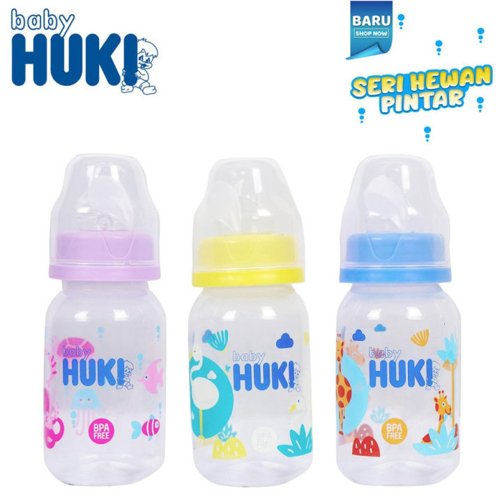 Botol Susu Huki 120ml Orthodontic / Dot Huki Gepeng | Lazada Indonesia