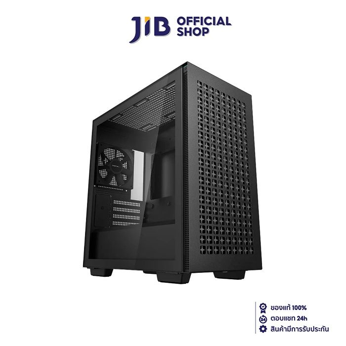 CASE (เคส) DEEPCOOL CH370 (BLACK) (MICRO-ATX) | Lazada.co.th