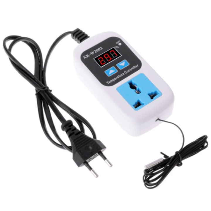 Digital Thermostat Ac 110 220v Temperature Controller Microcomputer Socket Adjustment Switch