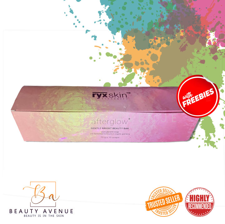 Ryx Skin Skincerity Afterglow Gentle Bright Beauty Bar 70g x10 | Lazada PH
