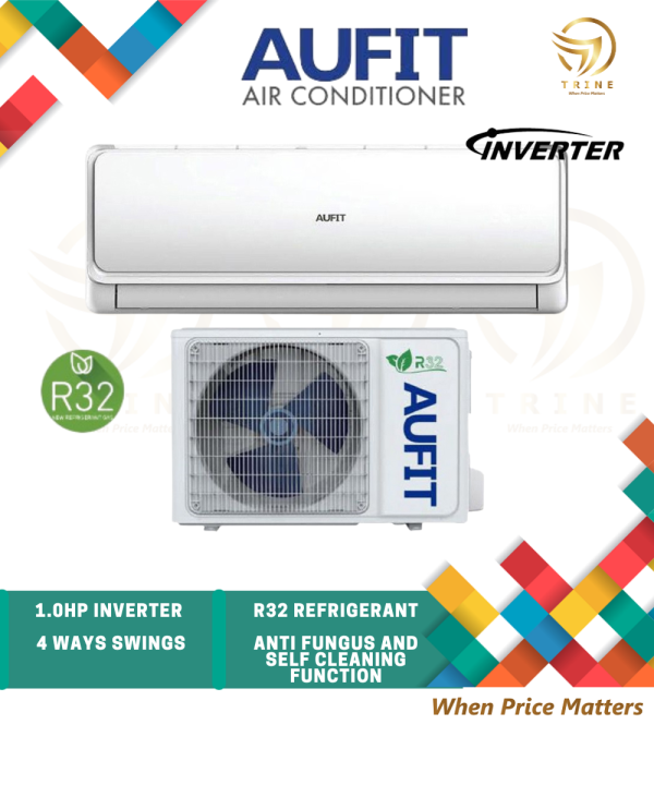 Aufit Inverter Air Conditioner R32 1.0HP /1.5HP /2.0HP /2.5HP - 6 Years ...