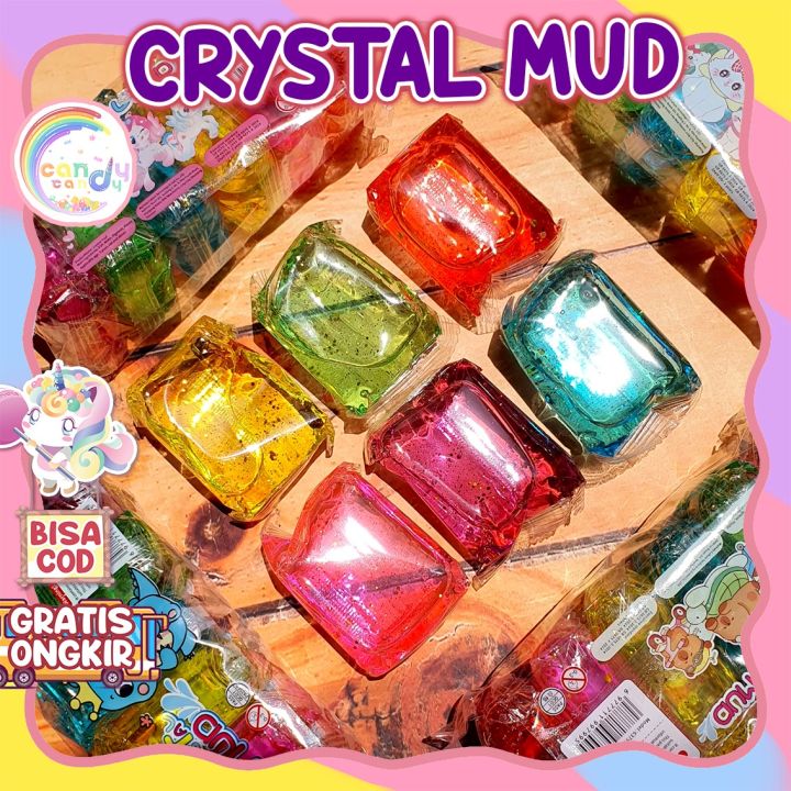 Slime Bantal Crystal Mud isi 6 pcs | Lazada Indonesia