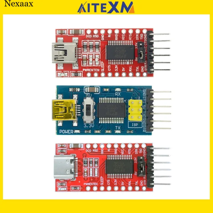 FT232RL FTDI USB 3.3V 5.5V เป็น TTL CONVERTER โมดูลเหมาะสำหรับ Arduino ...