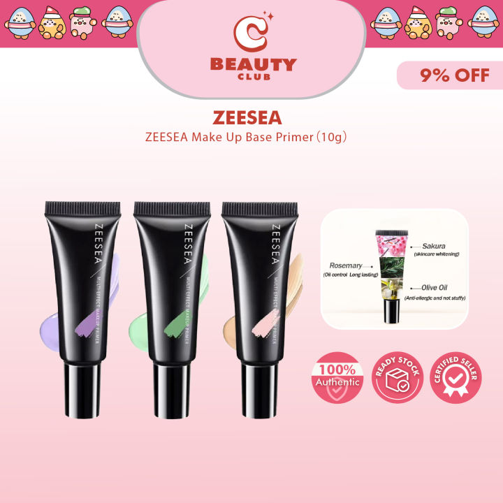 ZEESEA Color Corrector Primer (10g) 滋色多效修颜隔离霜 素颜霜妆前乳 | Lazada