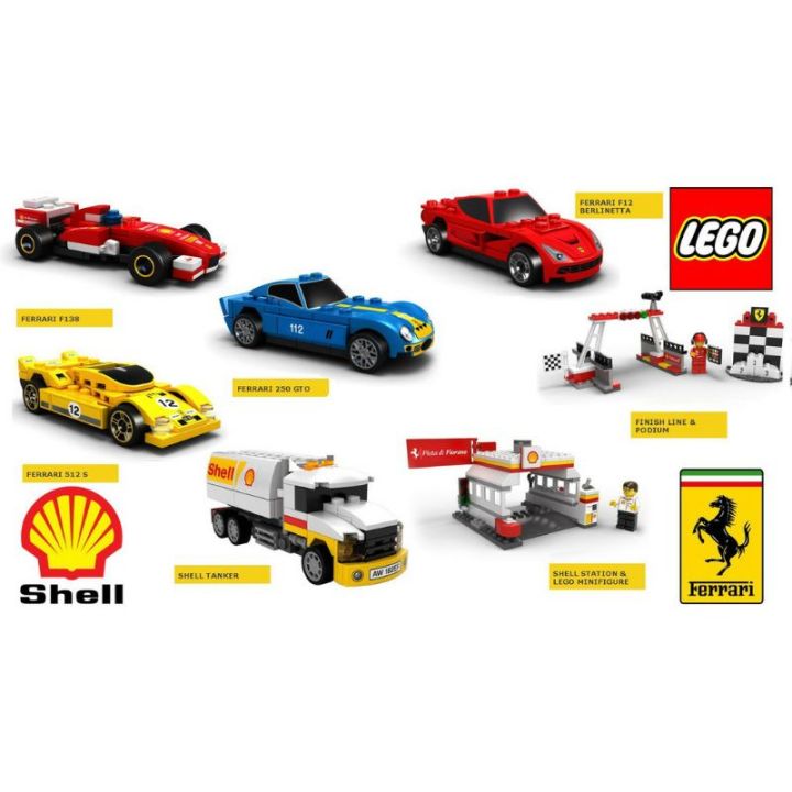 Shell X Lego Ferrari 2015 | Lazada