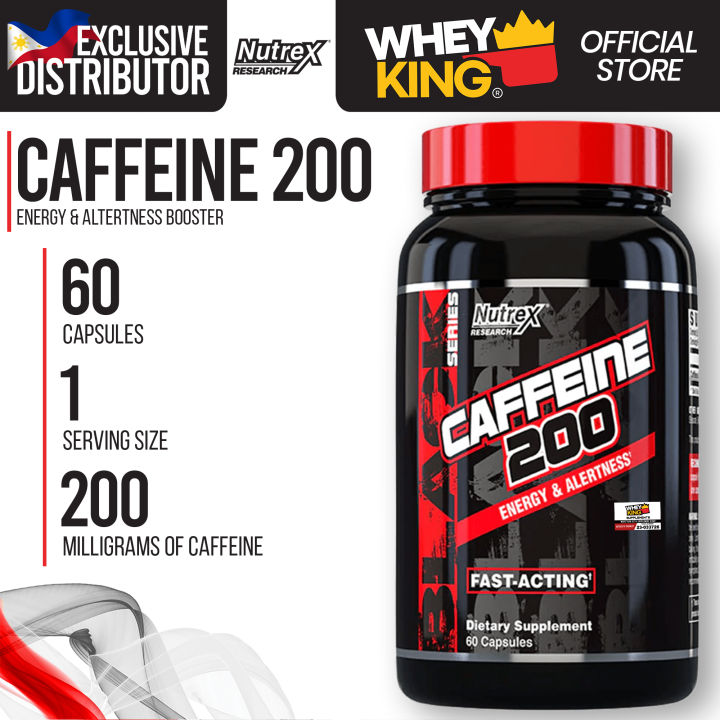 PURE CAFFEINE - NUTREX Caffeine 200 60caps | Lazada PH