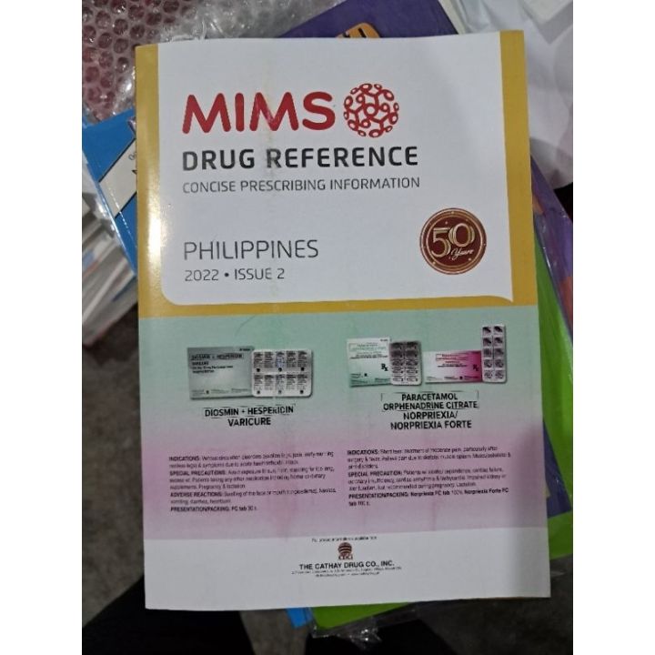 MIMS DRUG REFERENCE 2023 DECEMBER ISSUE ORIGINAL ONHAND | Lazada PH