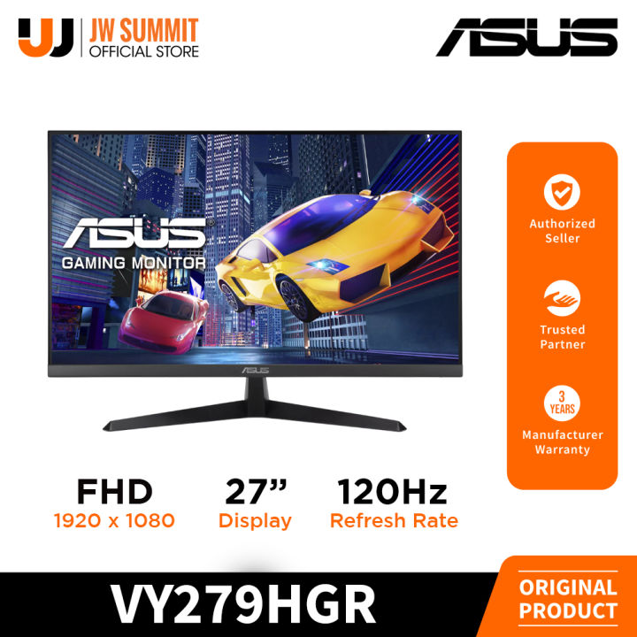 Asus VY279HGR 27" Full HD IPS Technology 1ms 120Hz Adaptive Sync Eye ...