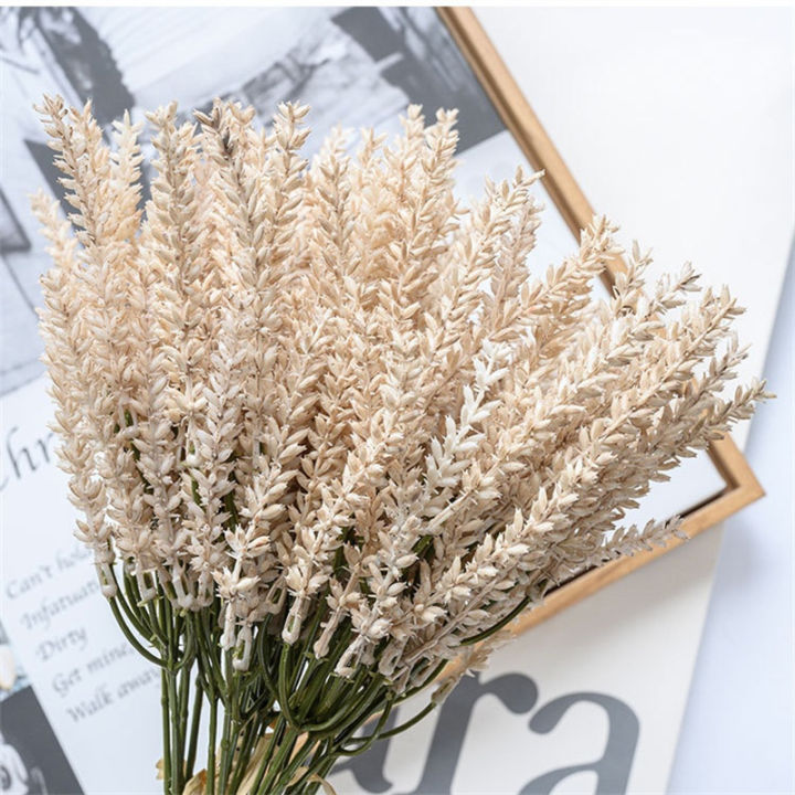 Artificial Wheat Ears Leaves Wheat Grain Flowers Wheat Sheaves Stems ...