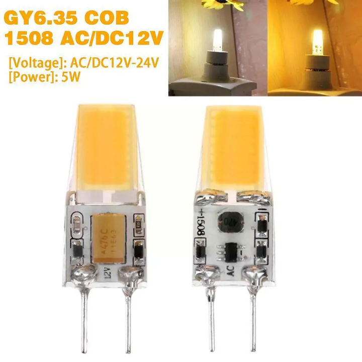 Giao hàng nhanh⚡Bóng đèn LED GY6.35 5W 1508cob chỗ đèn chùm đèn bóng ...
