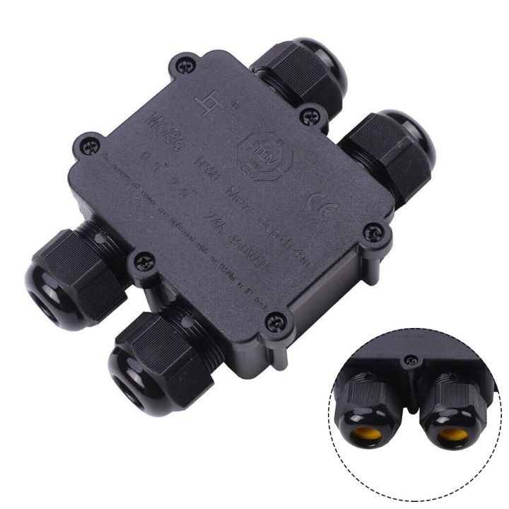 【YF Elife】 Secure 4 Pin H Socket Junction Box with IP68 Waterproof ...