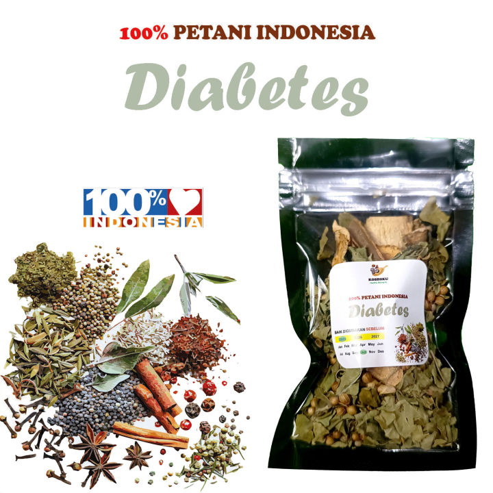 Jamu Diabetes Ala JSR Dr. Zaidul Akbar Teh Rimpang Seduh Herbal Minuman ...
