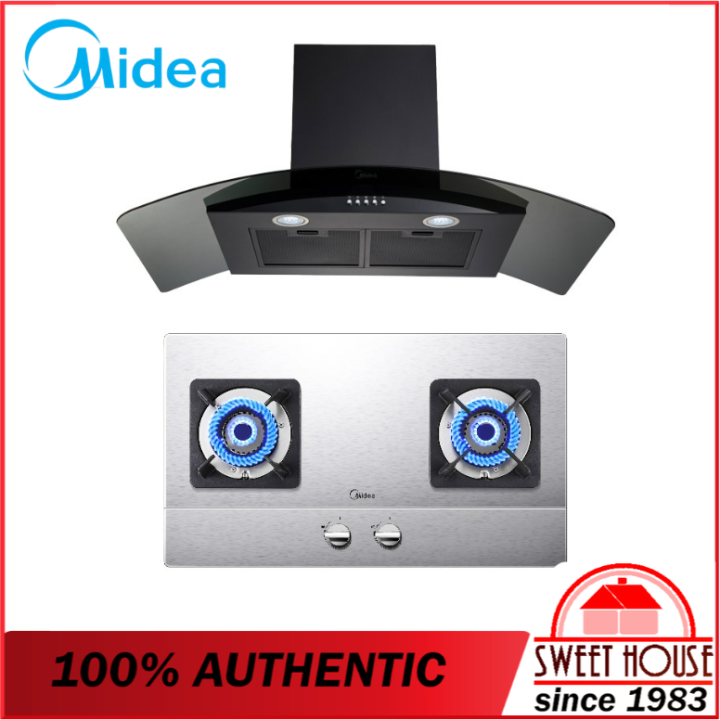 *FREE SHIPPING* Midea MCH-90MV1 Curve Designer Cooker Hood - Suction ...