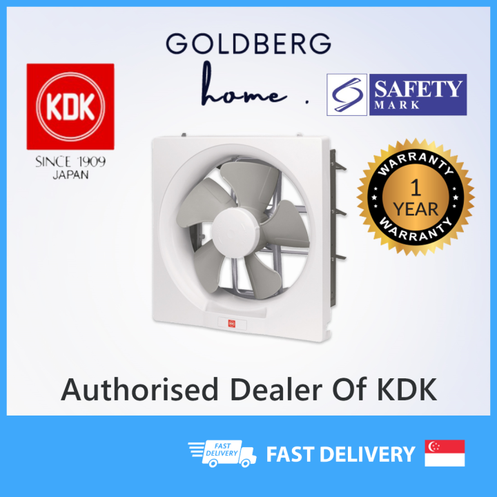 KDK 20AUH 25AUH Exhaust Fan Wall Mount Ventilating Fan | Goldberg Home | Lazada Singapore