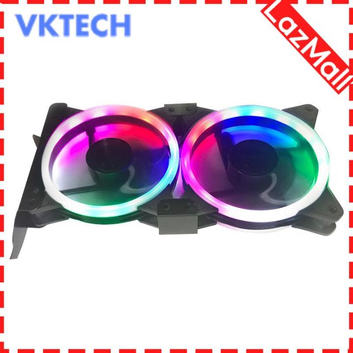 PCI Slot Dual Fan Mount Rack Bracket 90mm 120mm for Desktop Graphics ...