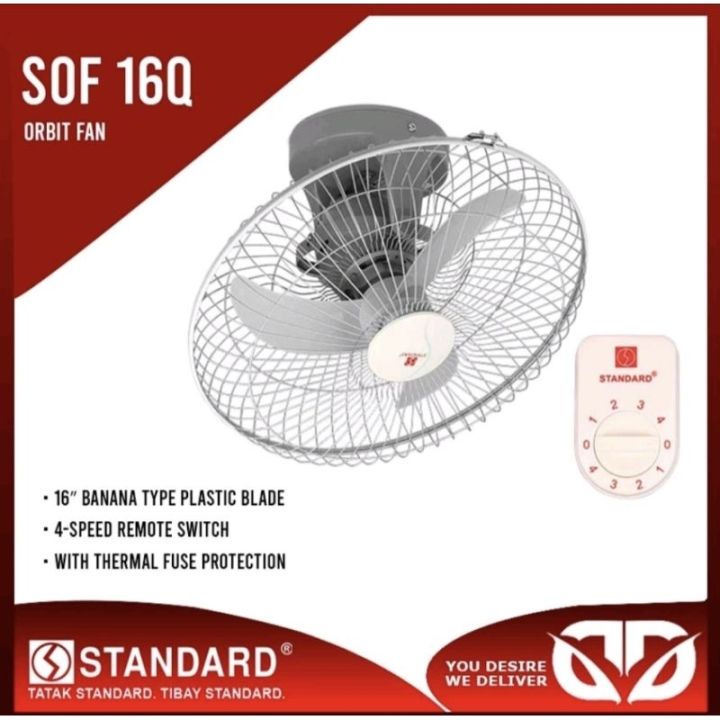 STANDARD ORBIT FAN / ELECTRIC FAN/ CEILING FAN | Lazada PH