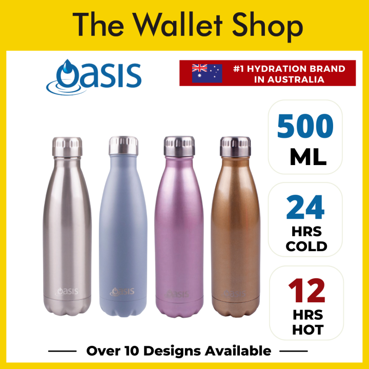 Oasis Stainless Steel Insulated Water Bottle 500ML (Solid) | Lazada ...