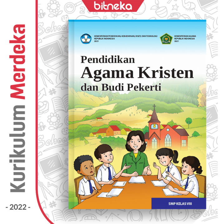 Buku Pendidikan Agama Kristen SMP/MTS Kelas 8 Kurikulum Merdeka Kurmer | Lazada Indonesia