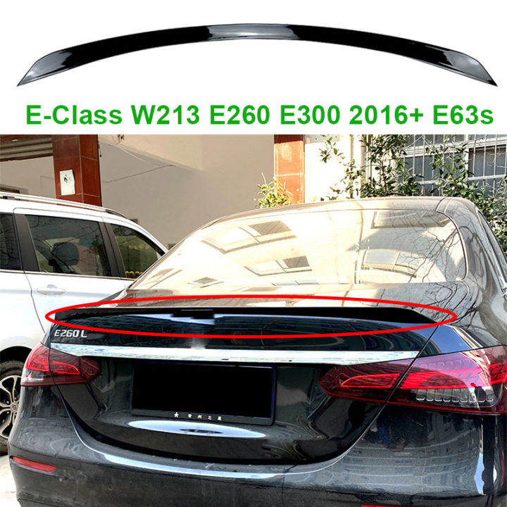 Rear Trunk Roof Spoiler For Mercedes Benz E-Class W213 E260 E300 2016+ E63s Tail Tailgate ...