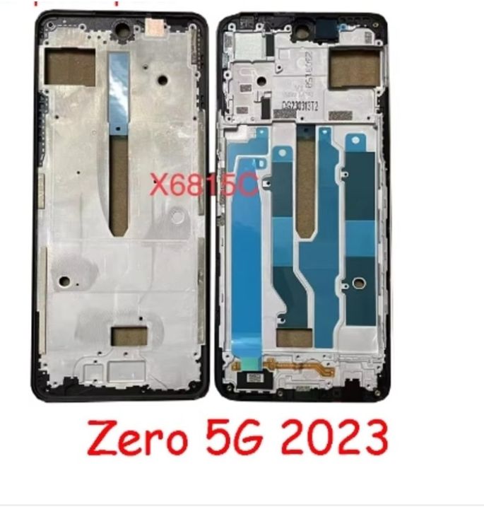 LCD Front Frame For Infinix Zero 5G 2023 X6815 X6815B X6815C X6815D ...