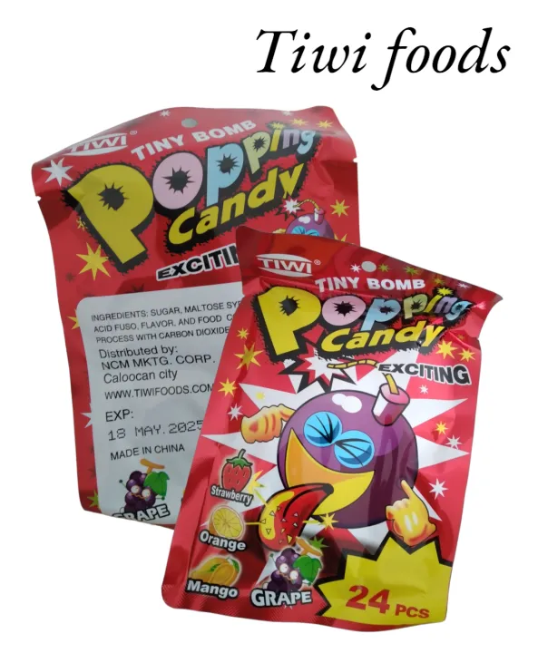 Tiwi Tiny Bomb Popping Candy 24pcs | Lazada PH
