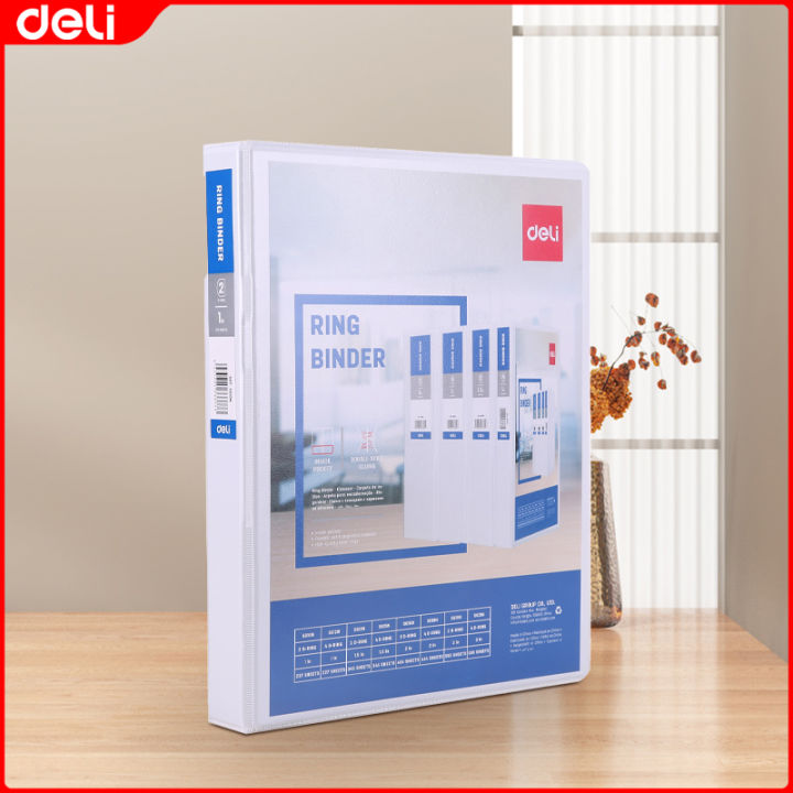 Deli A4 Ring Binder 2D 180 Sheets For School Supplies Office E5610N 1PC | Lazada PH