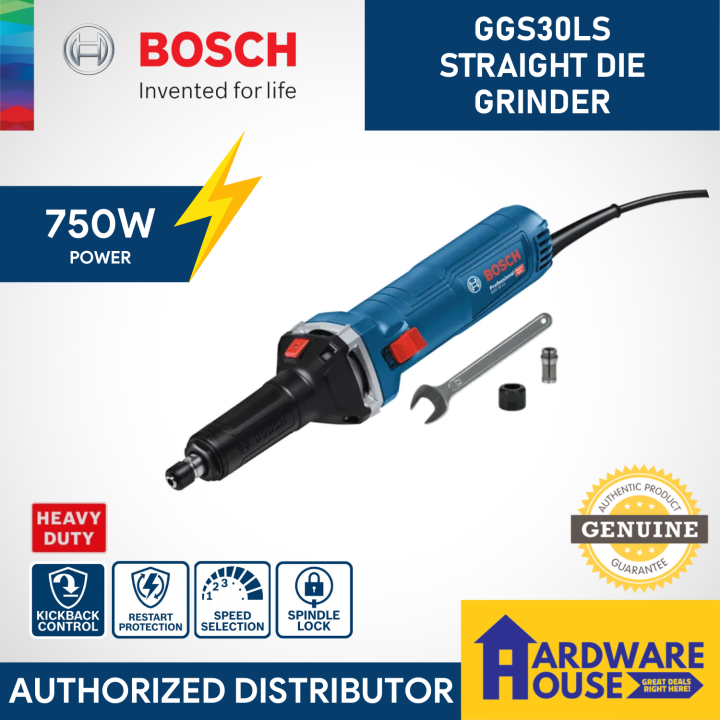 ORIGINAL BOSCH GGS 30LS Straight Die Grinder 750W | Lazada PH