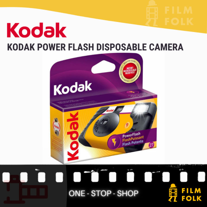 KODAK POWER FLASH DISPOSABLE CAMERA | Lazada PH