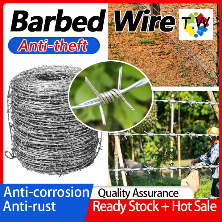 Easy-to-Use Double Strand Barbed Wire - Corrosion-Resistant and ...