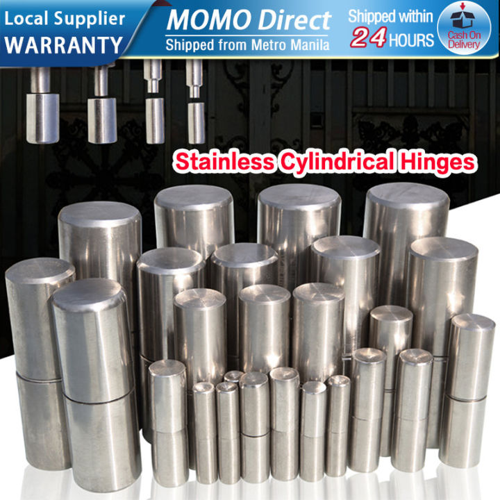 10pcs/set 304 Stainless Steel Cylindrical Hinges Gate Hinges | Lazada PH
