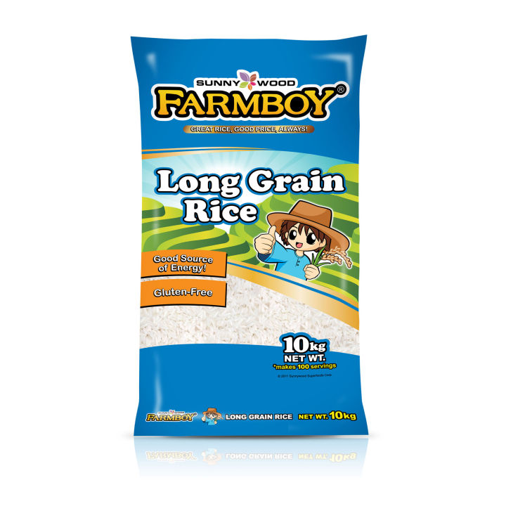 FARMBOY LONG GRAIN RICE 10KG | Lazada PH