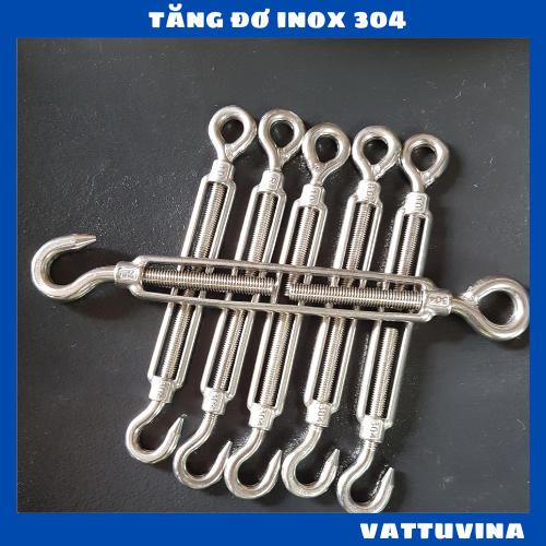 Tăng Đơ Inox 304 6mm, 8mm, 10mm,12mm,Tăng Đưa Inox - Vattuvina | Lazada.vn