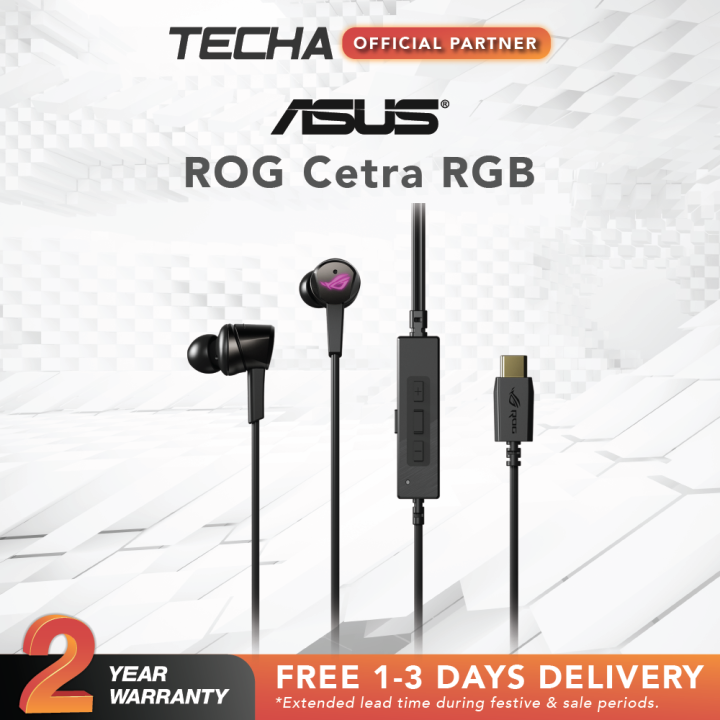 ROG Cetra RGB Gaming Earphone | Lazada PH