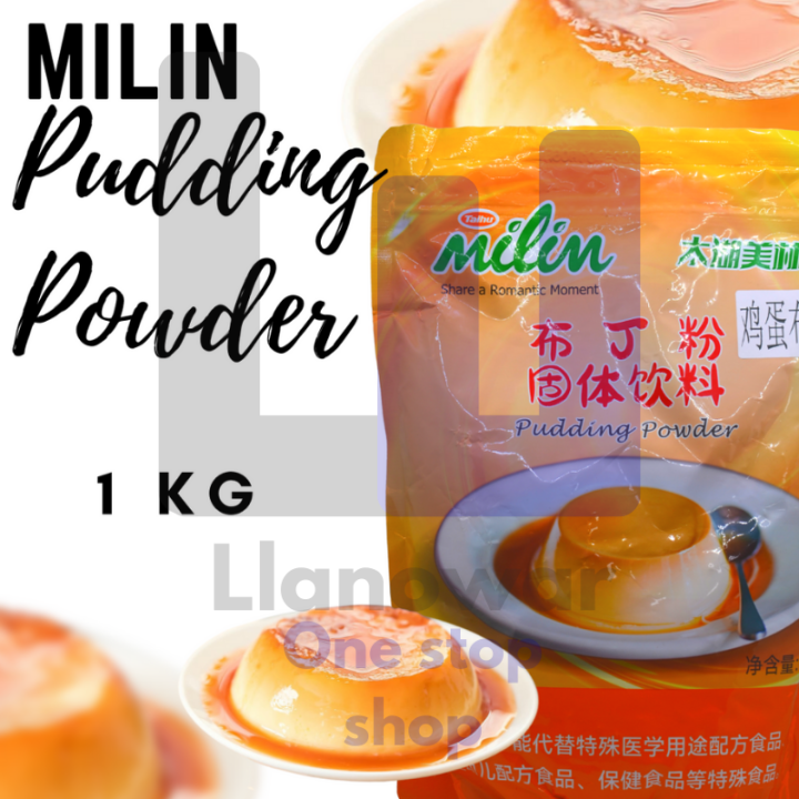 Milin Egg Pudding Powder 1kg for Milktea, Milk Tea, Shake and Frappe ...