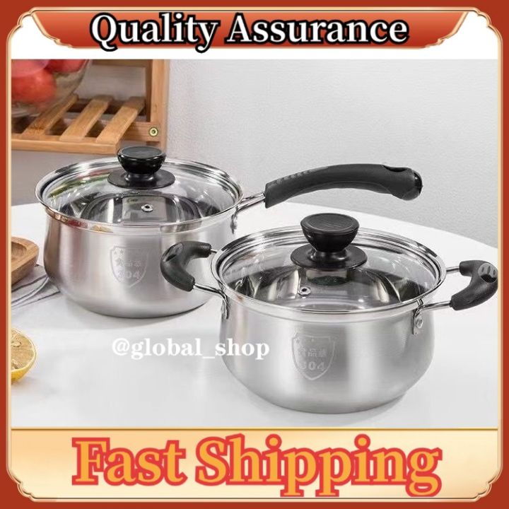 High Quality Stew Pots 304 Stainless Steel Pot Kitchen Cookware Food ...