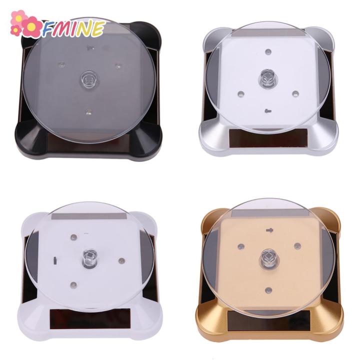 【New Arrival】New Solar Showcase 360 Turntable Rotating 038B Watch Ring ...