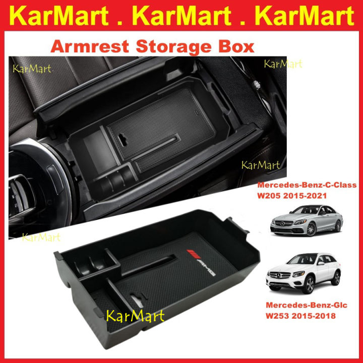 Mercedes Armrest Storage Box C Class W205 GLC W253 C200 C250 GLC200 ...