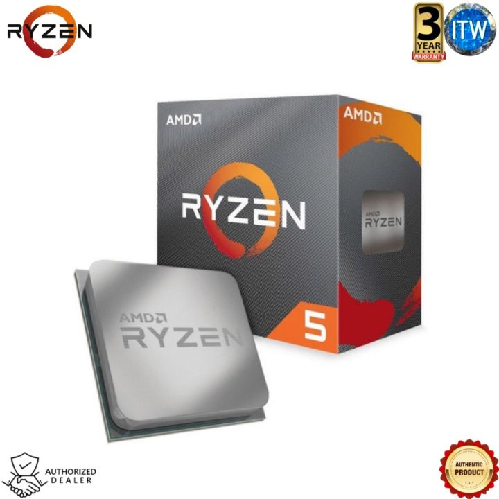 AMD Ryzen 5 5500 - 6-Core 12-Threads socket AM4 Wraith Stealth (3.6 GHz ...