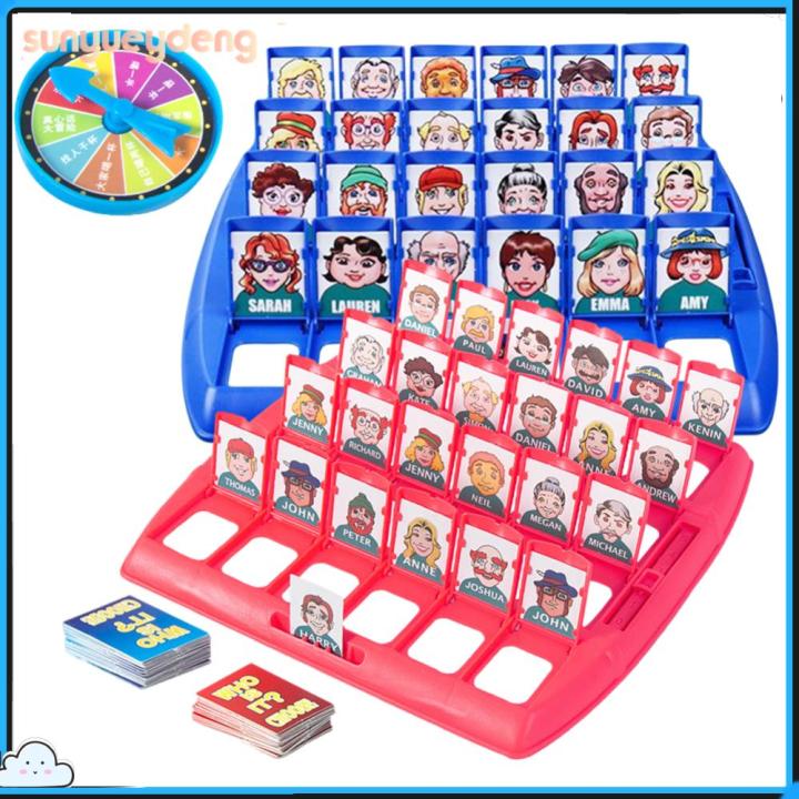 Guess Who Is It Board Game Funny Guessing Board Games Exercise Language ...