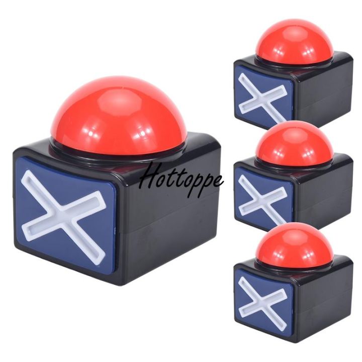 （NN New toy) 【hottoppe】4-piece Buzzer Answer Game, Buzzer Game, Warning ...