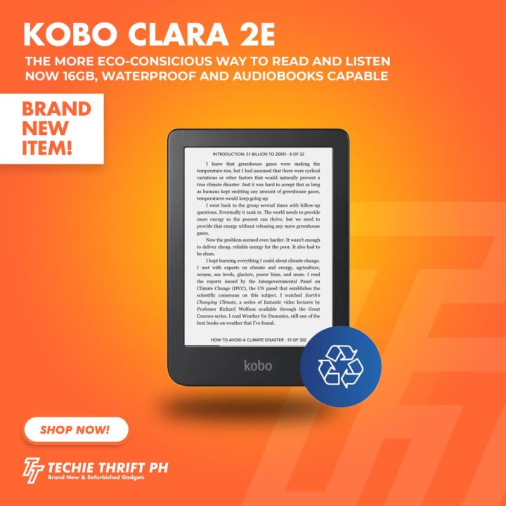 Kobo Clara 2E 16GB (Latest Model) *BRAND NEW* | Lazada PH