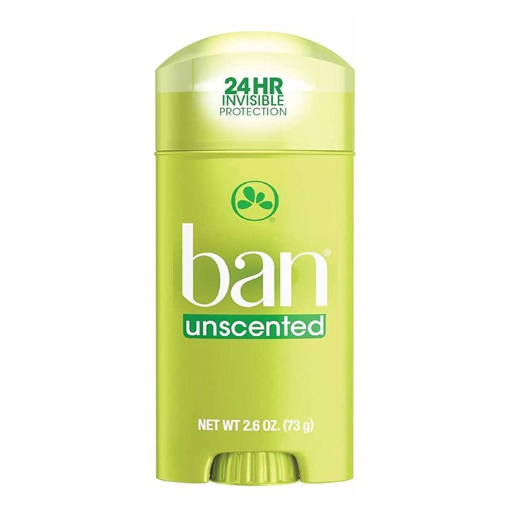 Ban Invisible Solid Antiperspirant Deodorant Unscented 73g (Sep 2026 ...