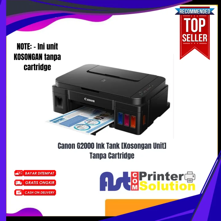 Printer Scan Copy Canon G2000 Normal | kosongan unit ( TANPA CARTRIDGE ...