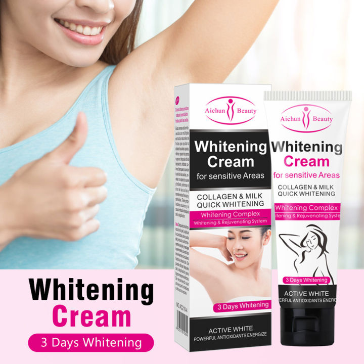 Armpit Whitening Cream For Underarm Brightening & Deodorant Body Cream ...