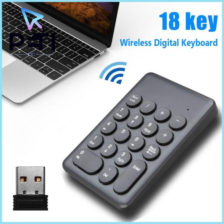 PETI3C Mini 18 Keys Accounting Teller Digital Keyboard Numeric Keypad ...