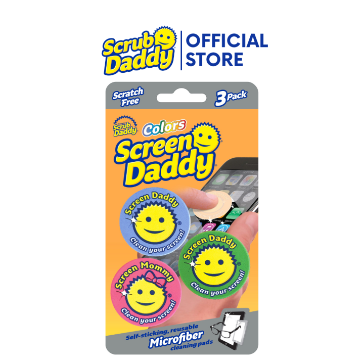 Screen Daddy 3 pack- Multi-use Microfiber Cleaning Pads for Electronic ...