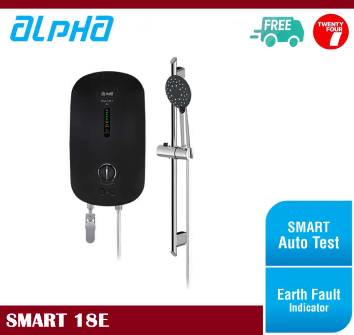 ALPHA - SMART 18E Instant Water Heater (Non Pump) SMART 18E | Lazada
