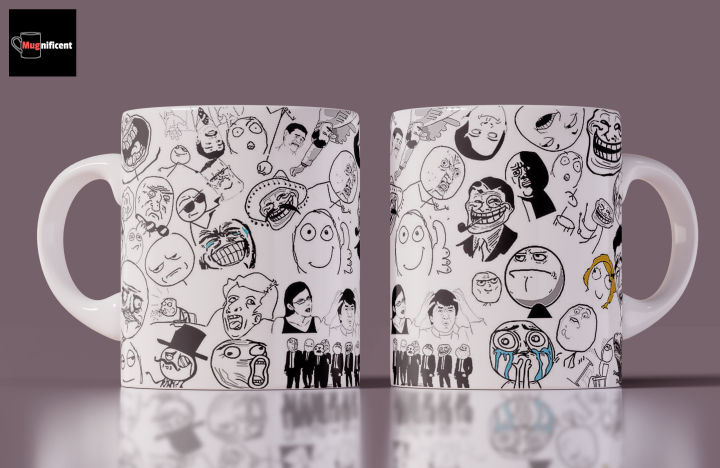 Memes Ceramic Mug 300ml High Quality Permanent Print coffee/mug/ tasa ...