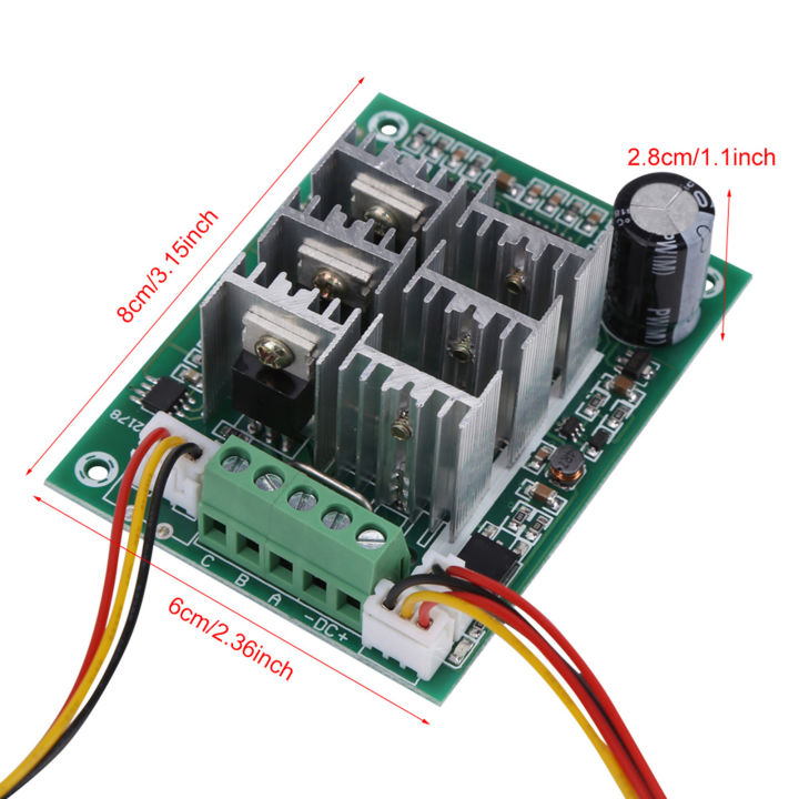DC 5V-36V 15A 3-Phase Brushless Motor Speed Controller Motor Control ...